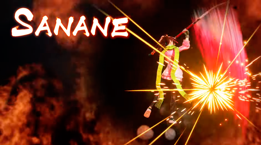 Sanane y Hayate en Fighting EX Layer - Power Gaming Network