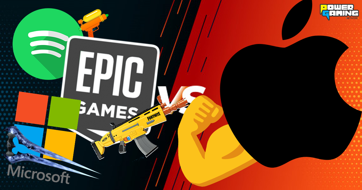 Microsoft apoya a Epic Games en su disputa con Apple - Power Gaming Network