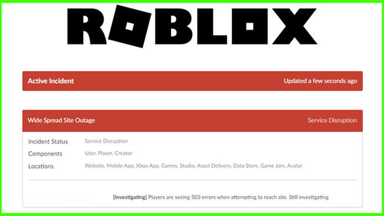 Roblox guía: cómo solucionar el «Error 503» que a veces aparece - Power ...