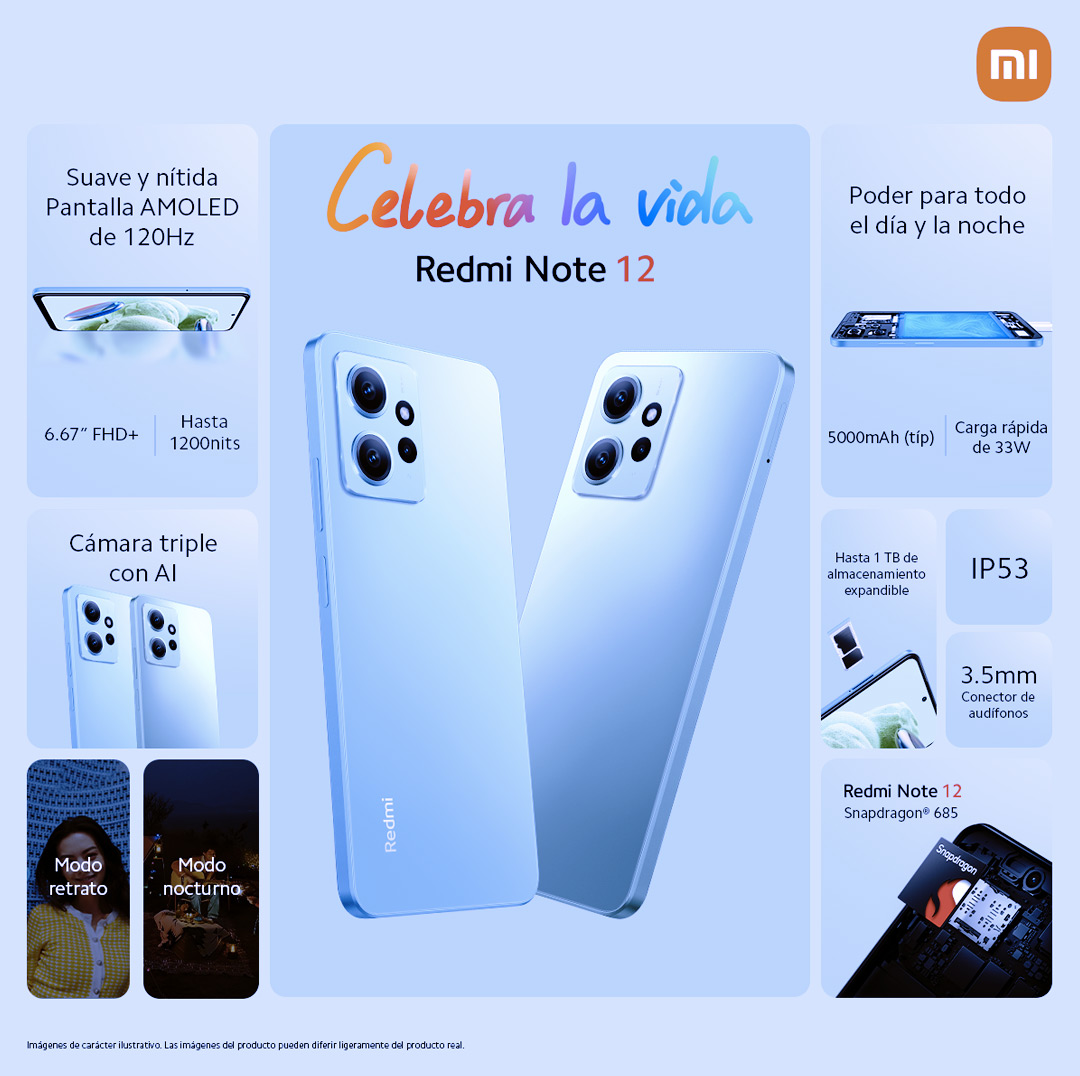 Xiaomi va con todo y lanzó su serie Redmi Note 12 a nivel regional ...